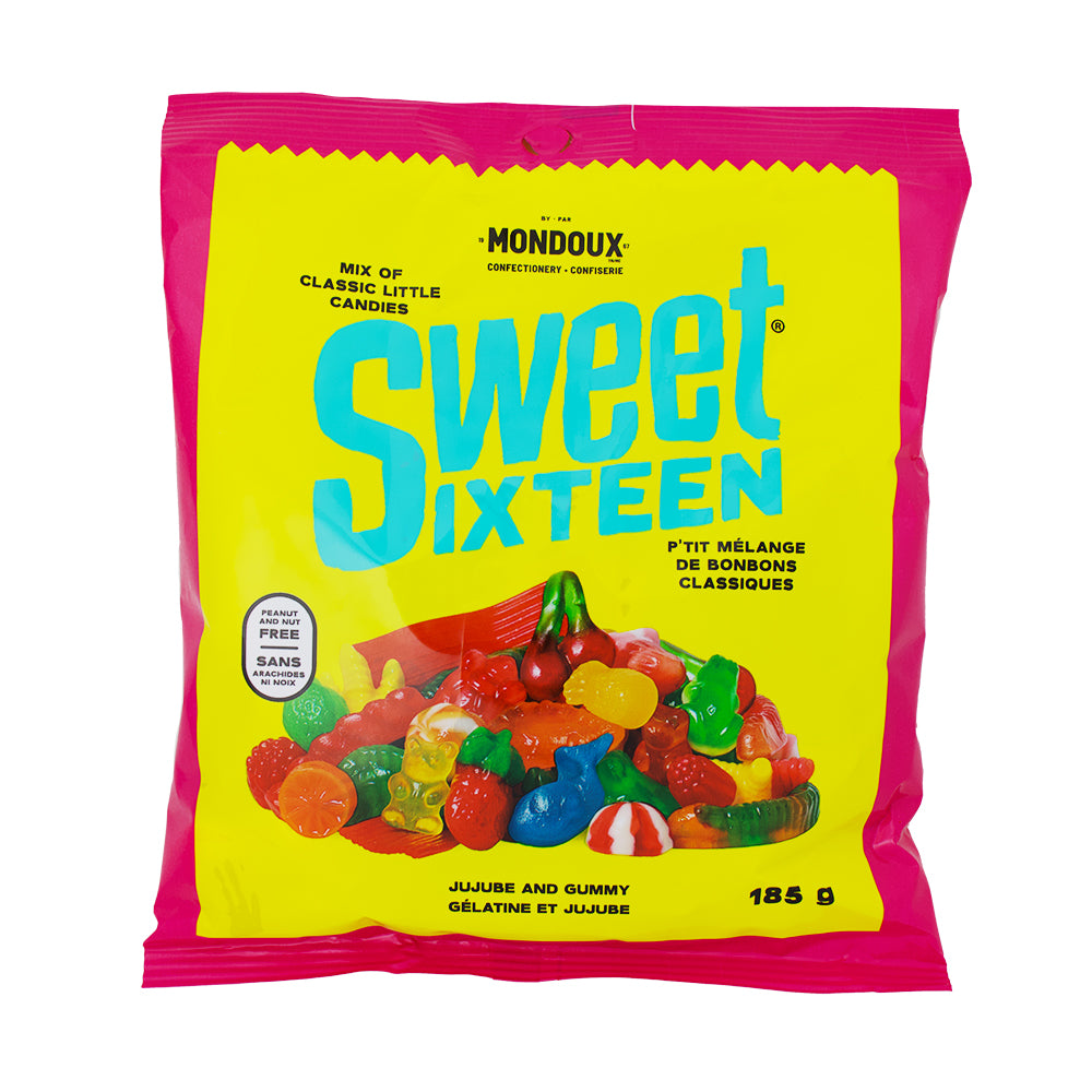 Sweet Sixteen Jujube & Gummy 185g - 10 Pack | Candy District
