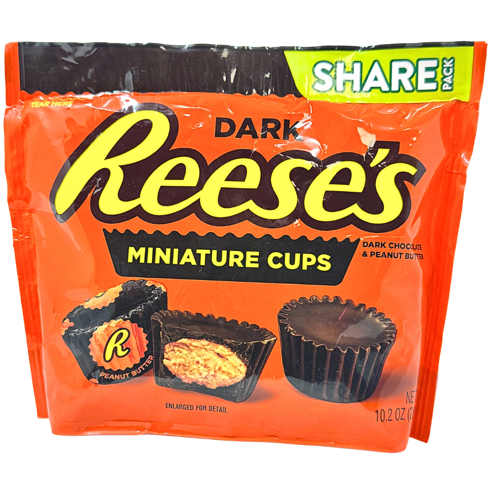 Reese's Dark Miniature Cups Share Pack - 10.2oz | Candy District
