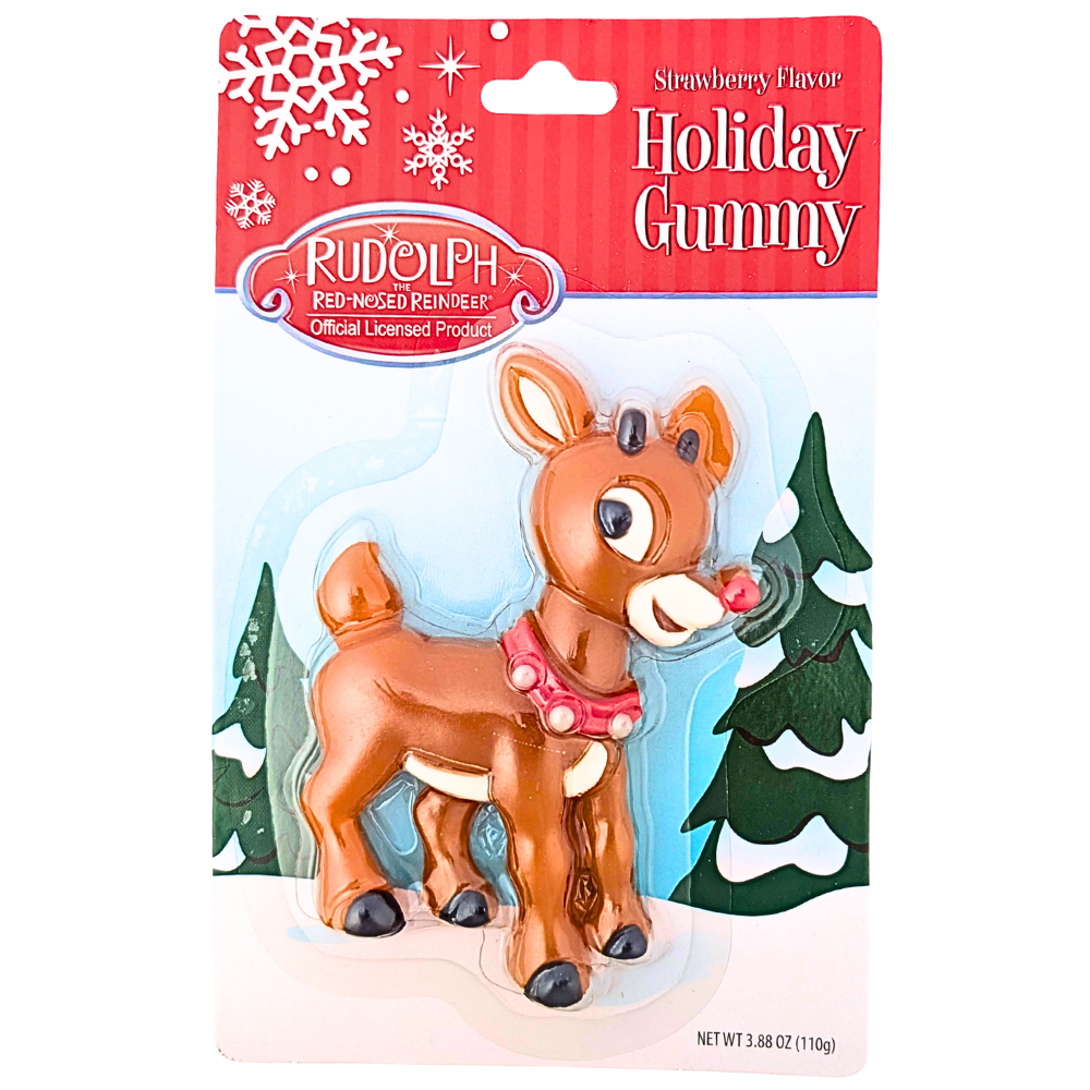 Rudolph Holiday Gummy - 110g | Candy District