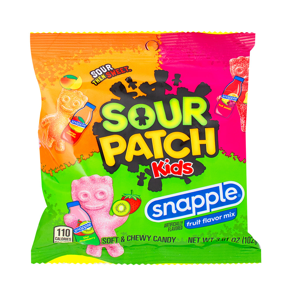 Sour Patch Kids Snapple 3.61oz - 12 Pack – Candy District