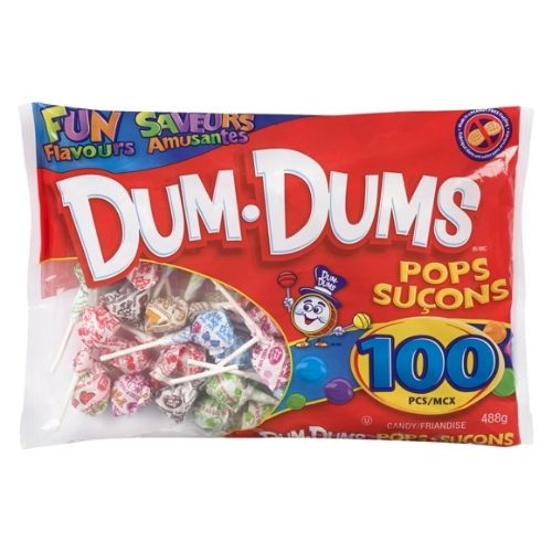 Dum Dums Pops Lollipops - 100 Count | Candy District