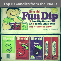 Top 10 Candies from the 1940's | Candy Decades – Candy District