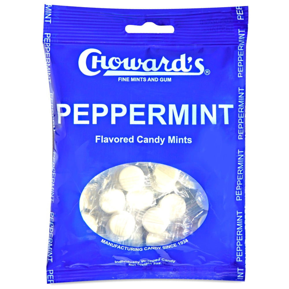 Choward's Mints Peppermint 3oz - 12 Pack | Candy District