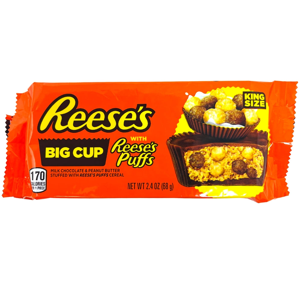 Reese Stuffed with Reese's Puffs King Size Peanut Butter Cup | Candy ...