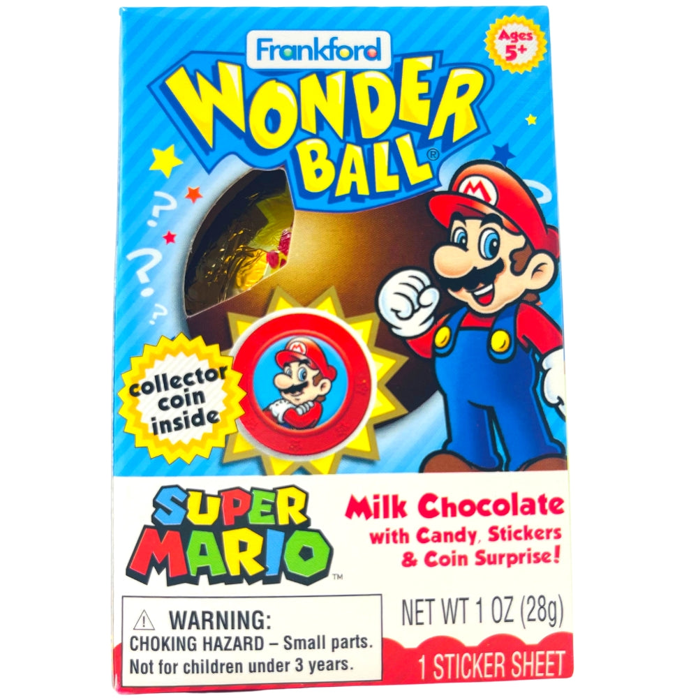 Super Mario Wonder Ball Plus Prize 1oz - 10 Pack | Candy District
