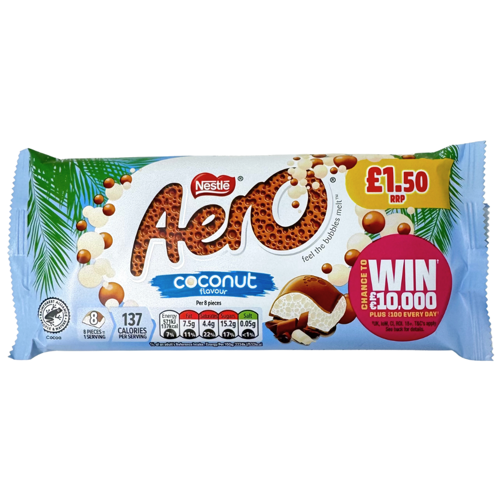 Aero Coconut (UK) - 90g | Candy District