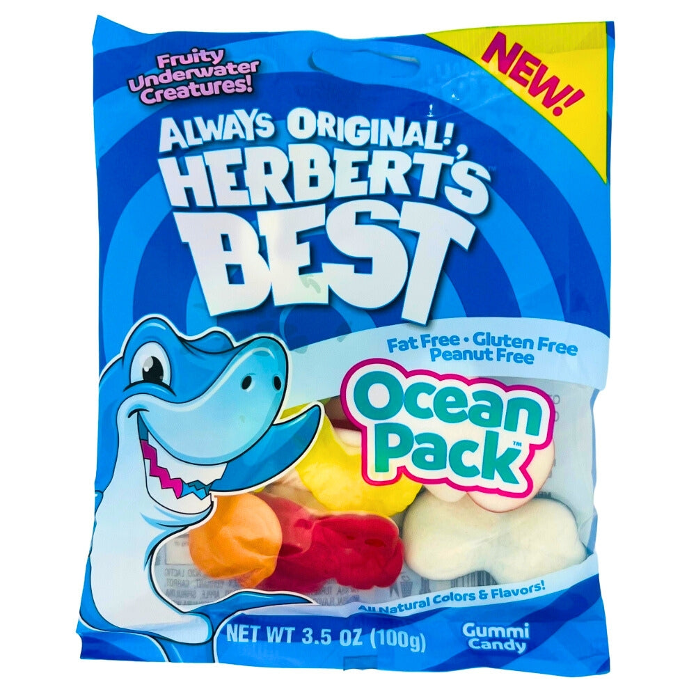 Herbert's Best Ocean Pack Gummies 3.5oz - 12 Pack | Candy District