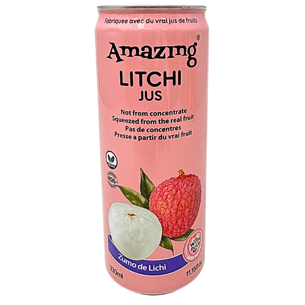 Amazing Lychee Juice (Vietnam) - 330mL | Candy District