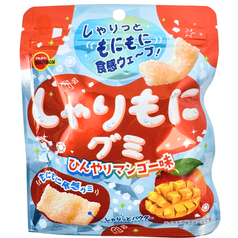 Bourbon Sharimoni Cool Mango Gummy (Japan) - 57g | Candy District
