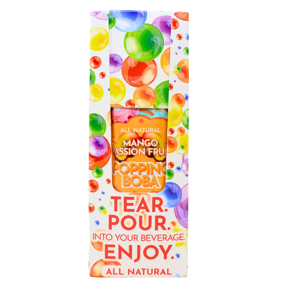 Boba Vida Mango Passionfruit 3oz - 10 Pack | Candy District