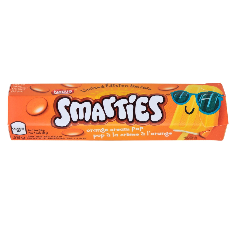 Smarties Orange Cream Pop 38g - 24 Pack – Candy District