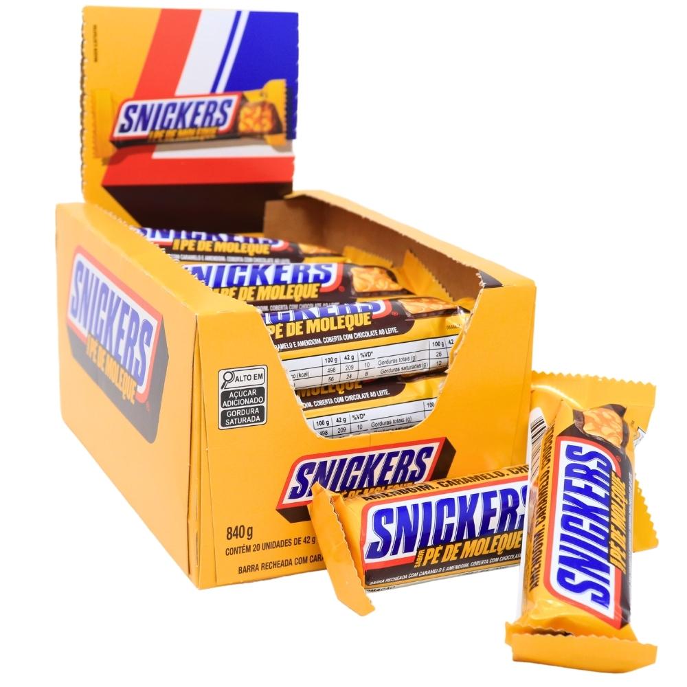 Snickers Peanut Brittle (Brazil) 40g - 24 Pack | Candy District