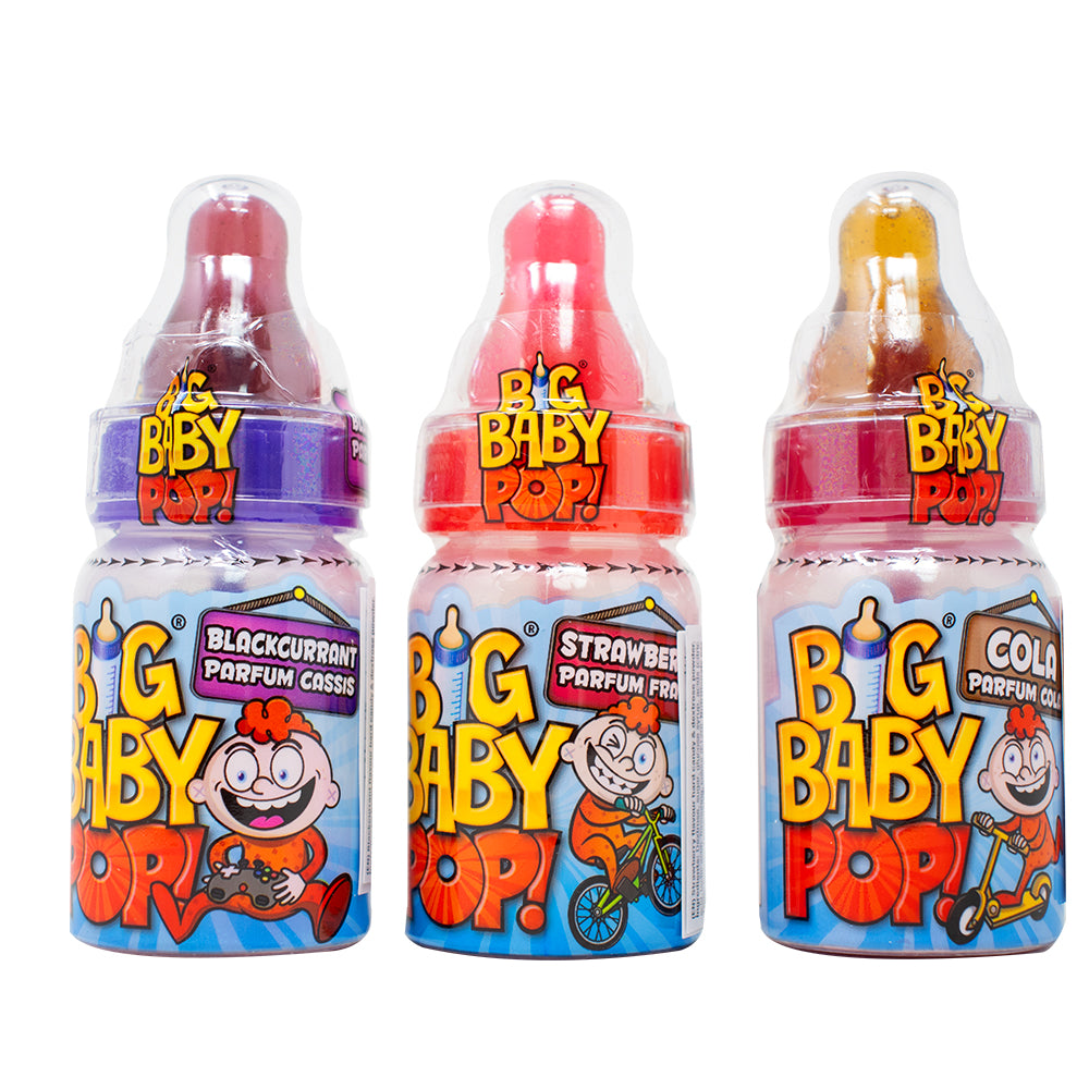 Bazooka Big Baby Pop (UK) 32g - 12 Pack | Candy District