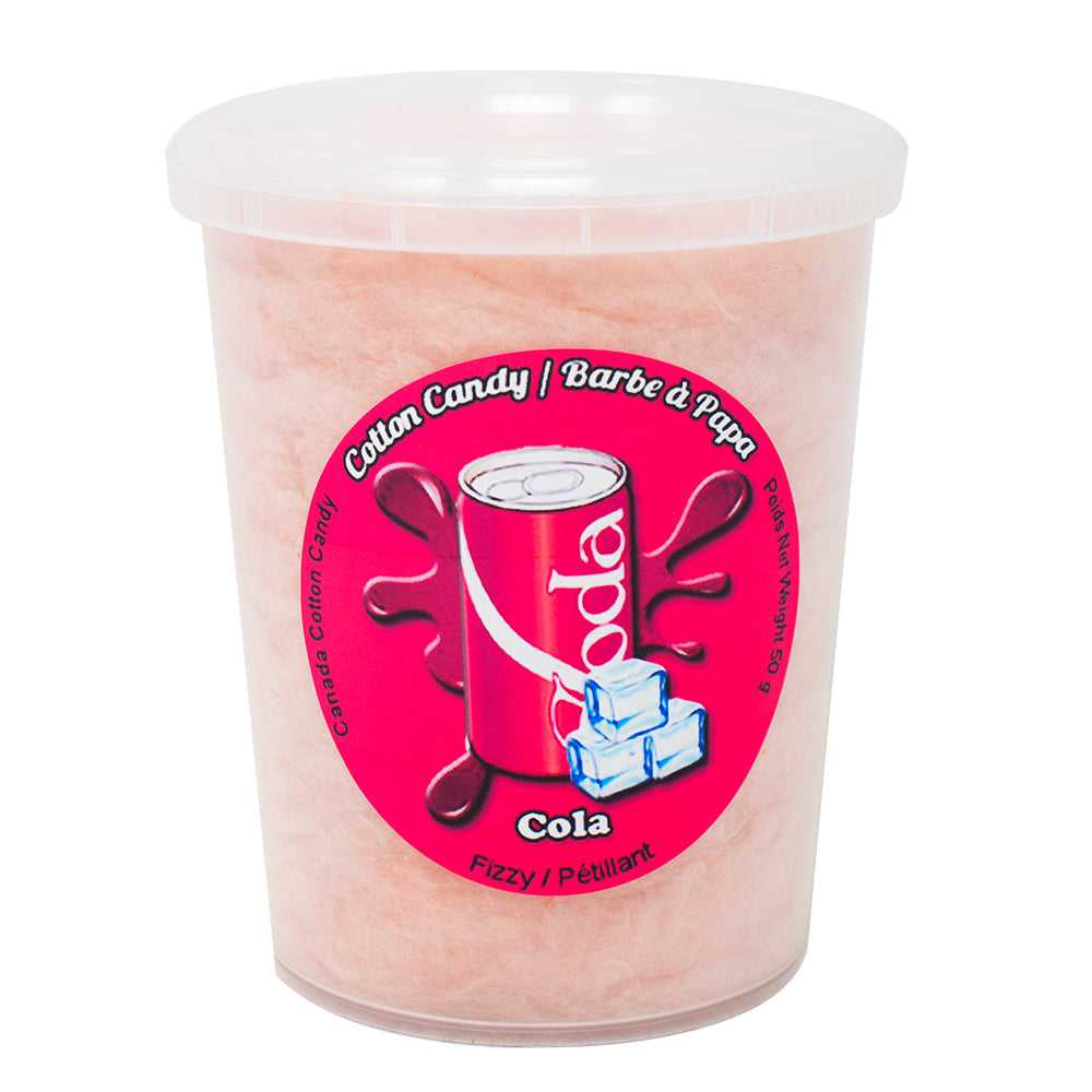 Cotton Candy Fizzy Cola 60g - 10 Pack | Candy District