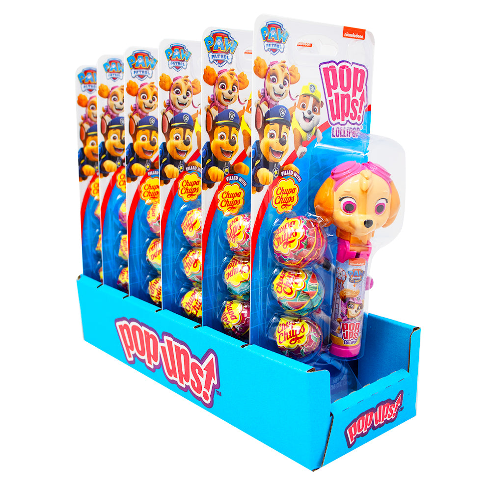 Paw Patrol Pop-Ups Lollipop Set 36g - 6 Pack | Candy District