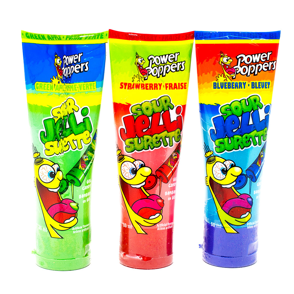 Power Poppers Sour Jelli 2oz | Candy District
