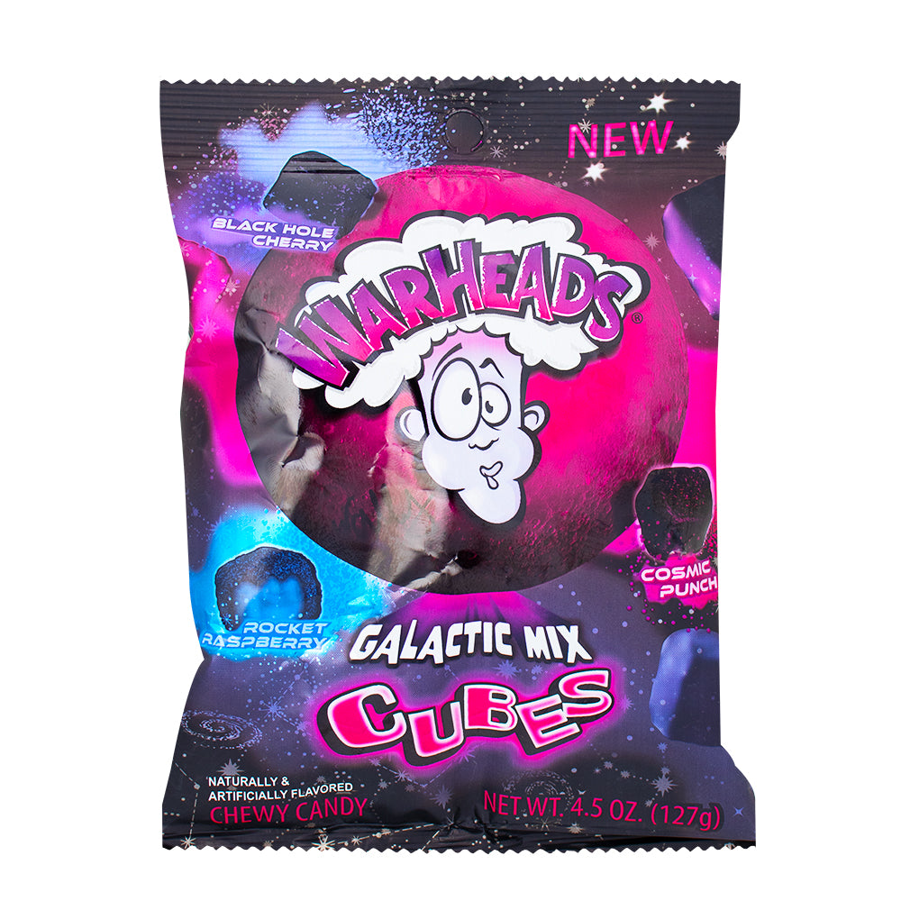 Warhead Galactic Mix Cubes 4.5oz | Candy District