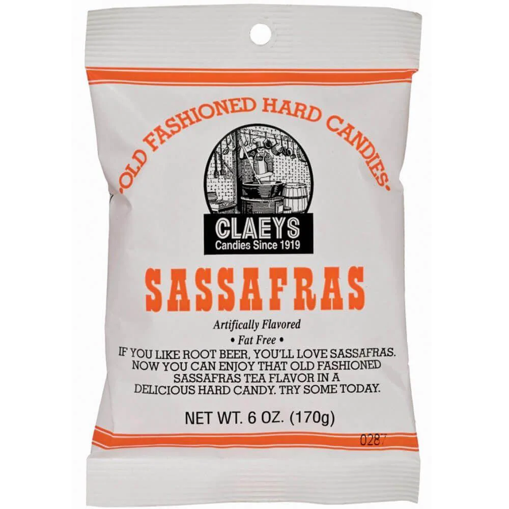 Claeys Sassafras Old Fashioned Hard Candies | Candy District