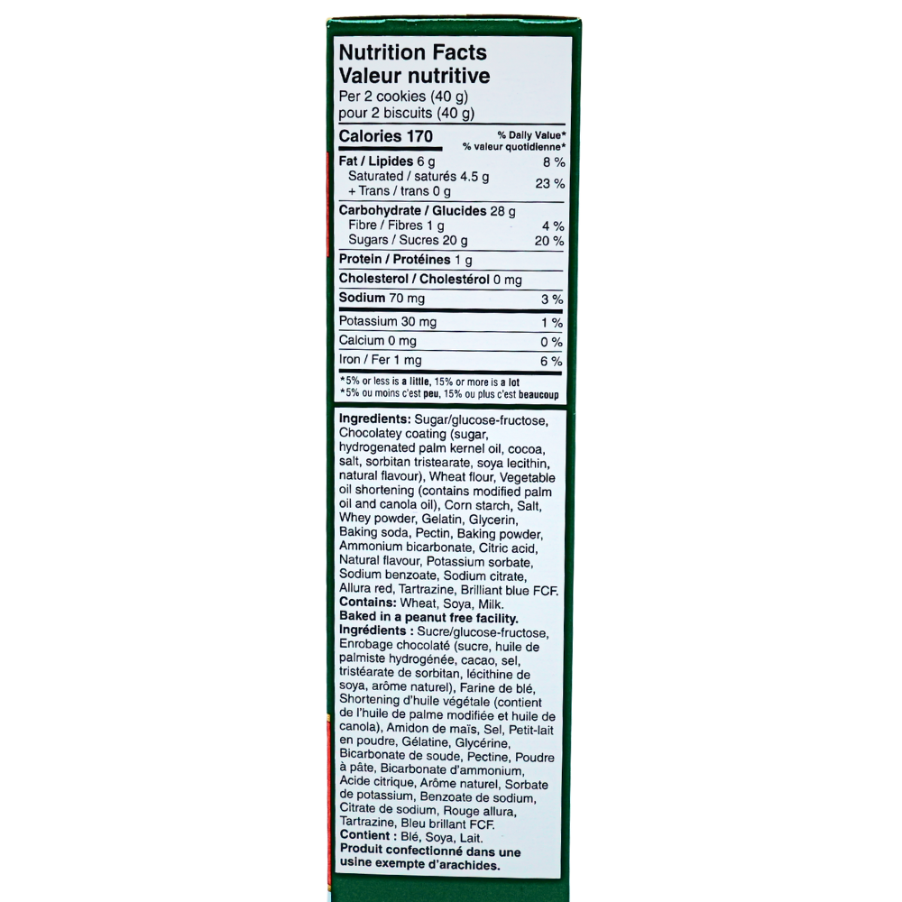 Dare Viva Puffs Candy Cane Cookies - 300g | Candy District