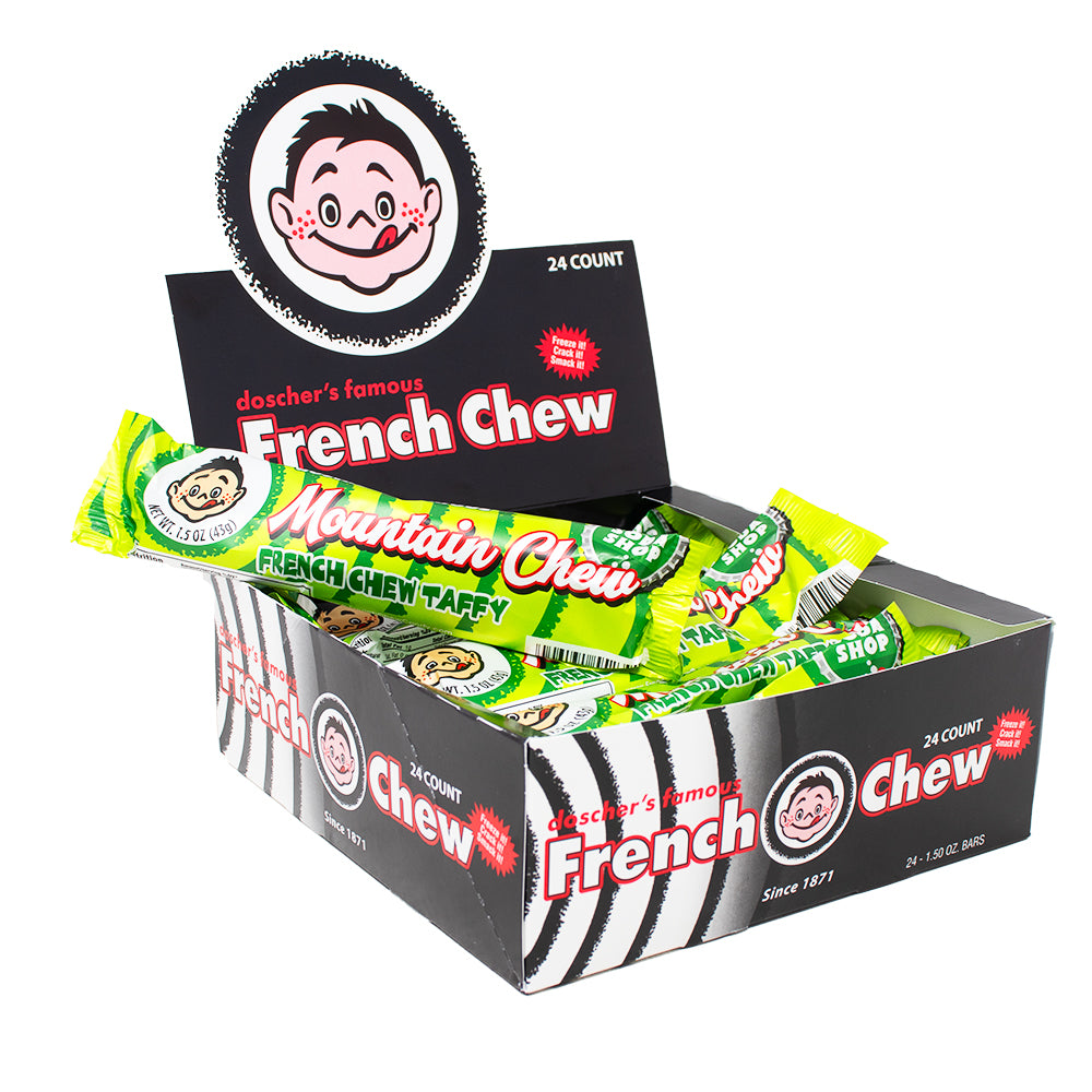 Doscher' s Soda Pop Chew Mountain 1.5oz - 24 Pack | Candy District