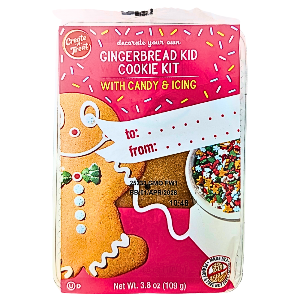 Gingerbread Kid Kit - 3.8oz | Candy District