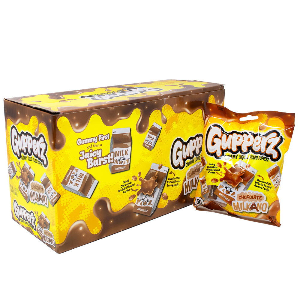 Gupperz Chocolate Milkano 2.54oz - 12 Pack | Candy District