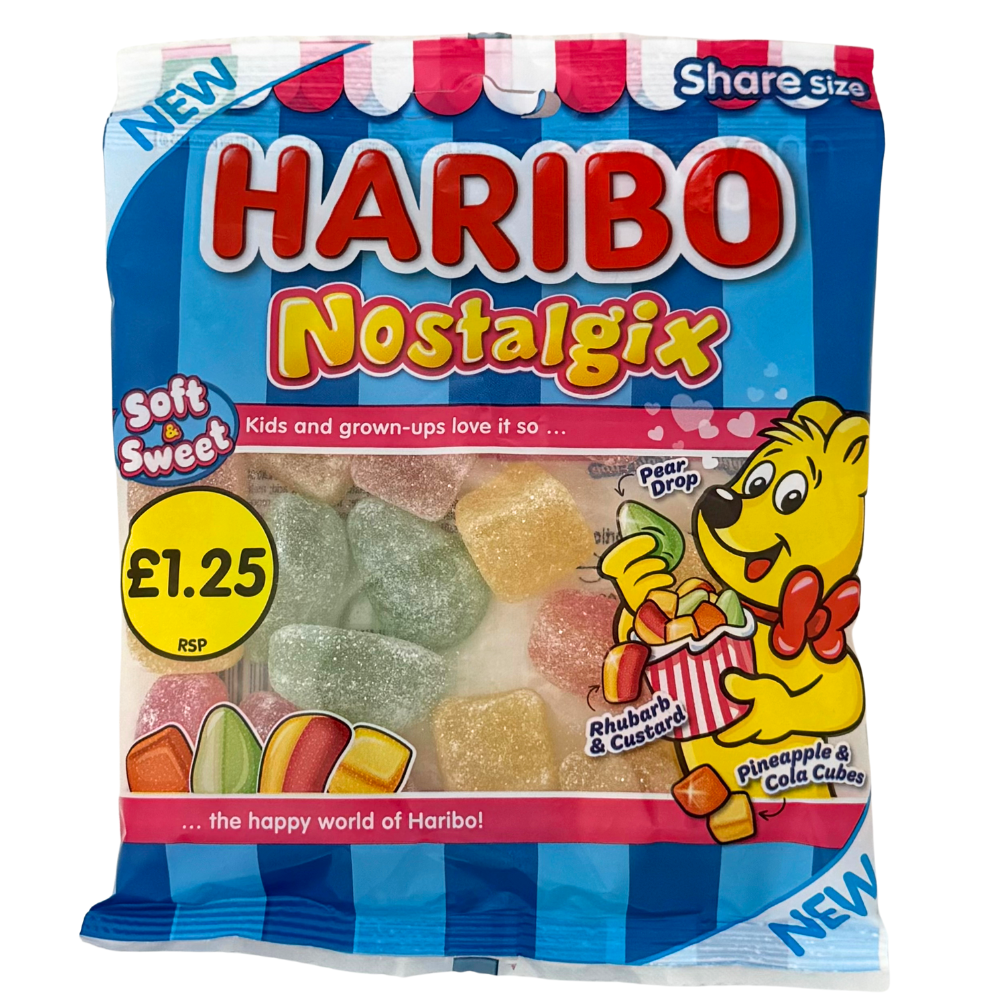 Haribo Nostalgix 140g (UK) - 12 Pack | Candy District