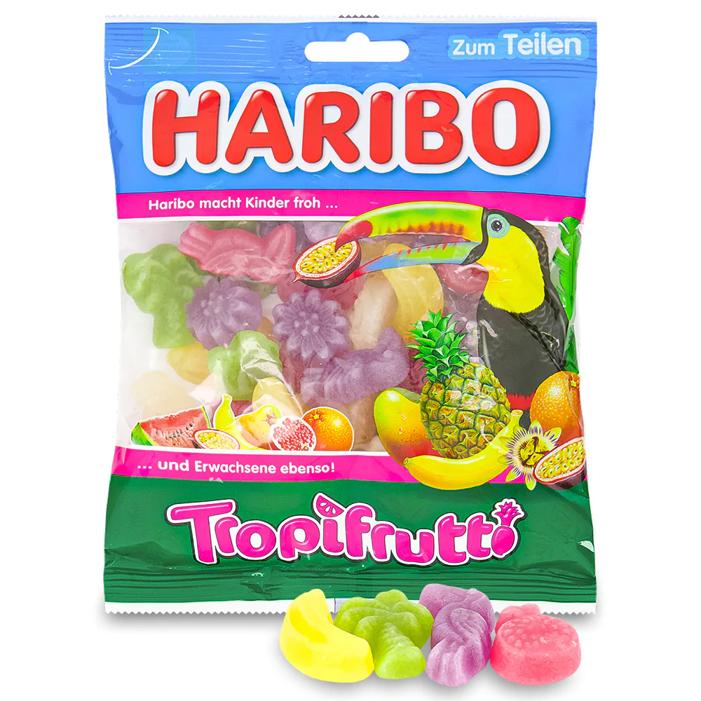 Haribo Tropifrutti Gummy Candy - 200g | Candy District Brand_Haribo ...