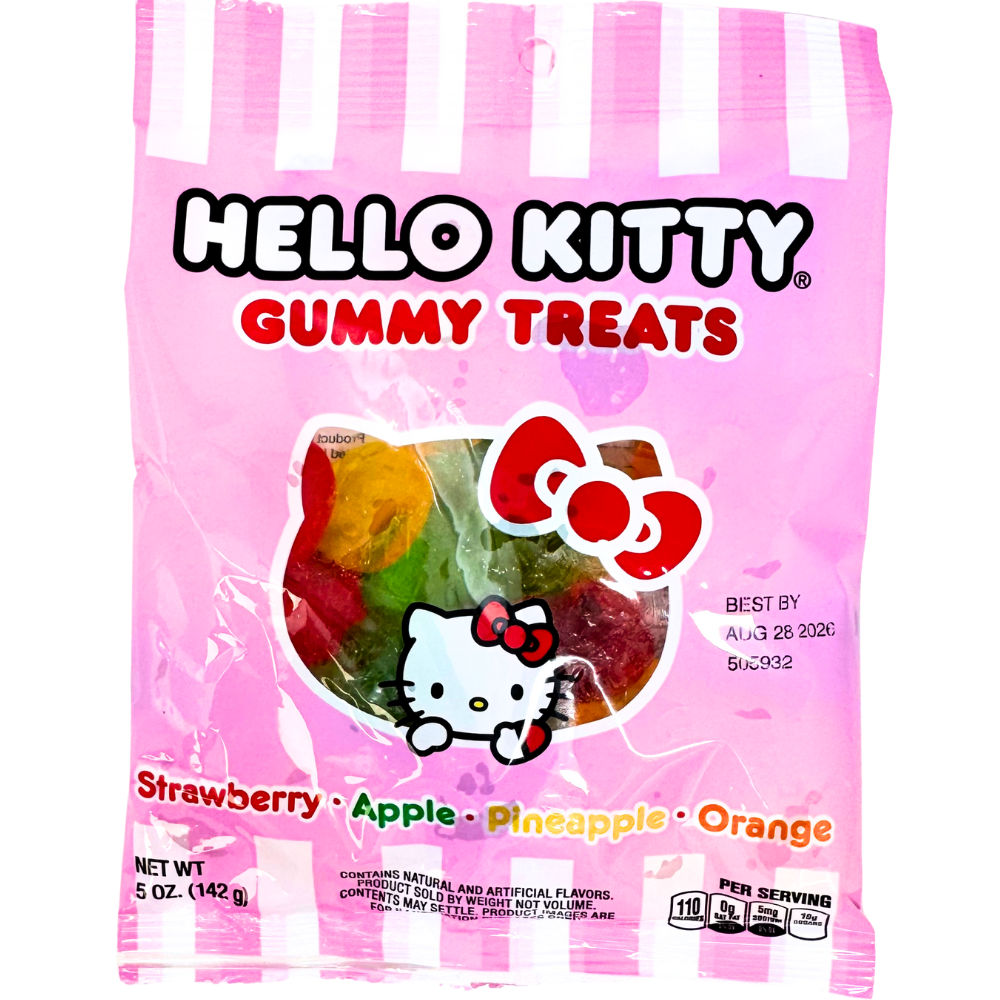 Hello Kitty Fruit Gummi Treats 5oz - 12 Pack | Candy District