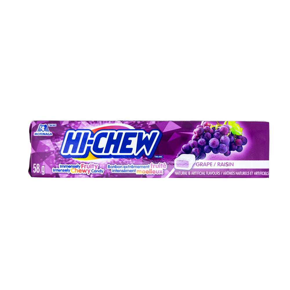 Hi Chew - Grape Fruit Chews Candy 15PK | Candy District