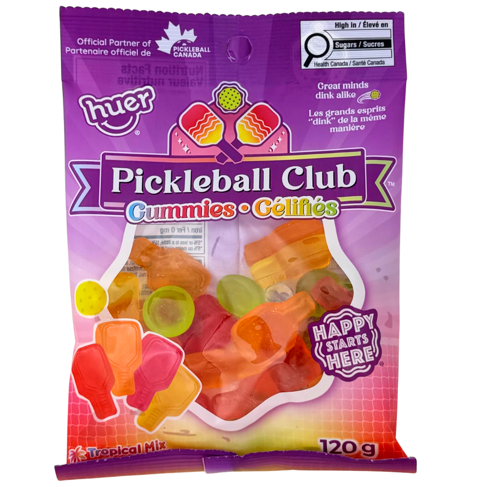 Huer Pickleball Gummies 120g - 15 Pack | Candy District