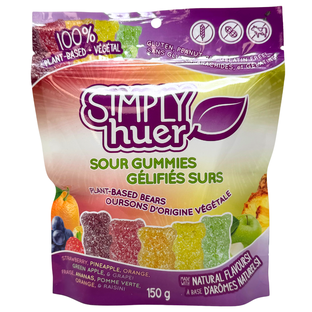 Huer Simply Sour Bears 150g | Candy District