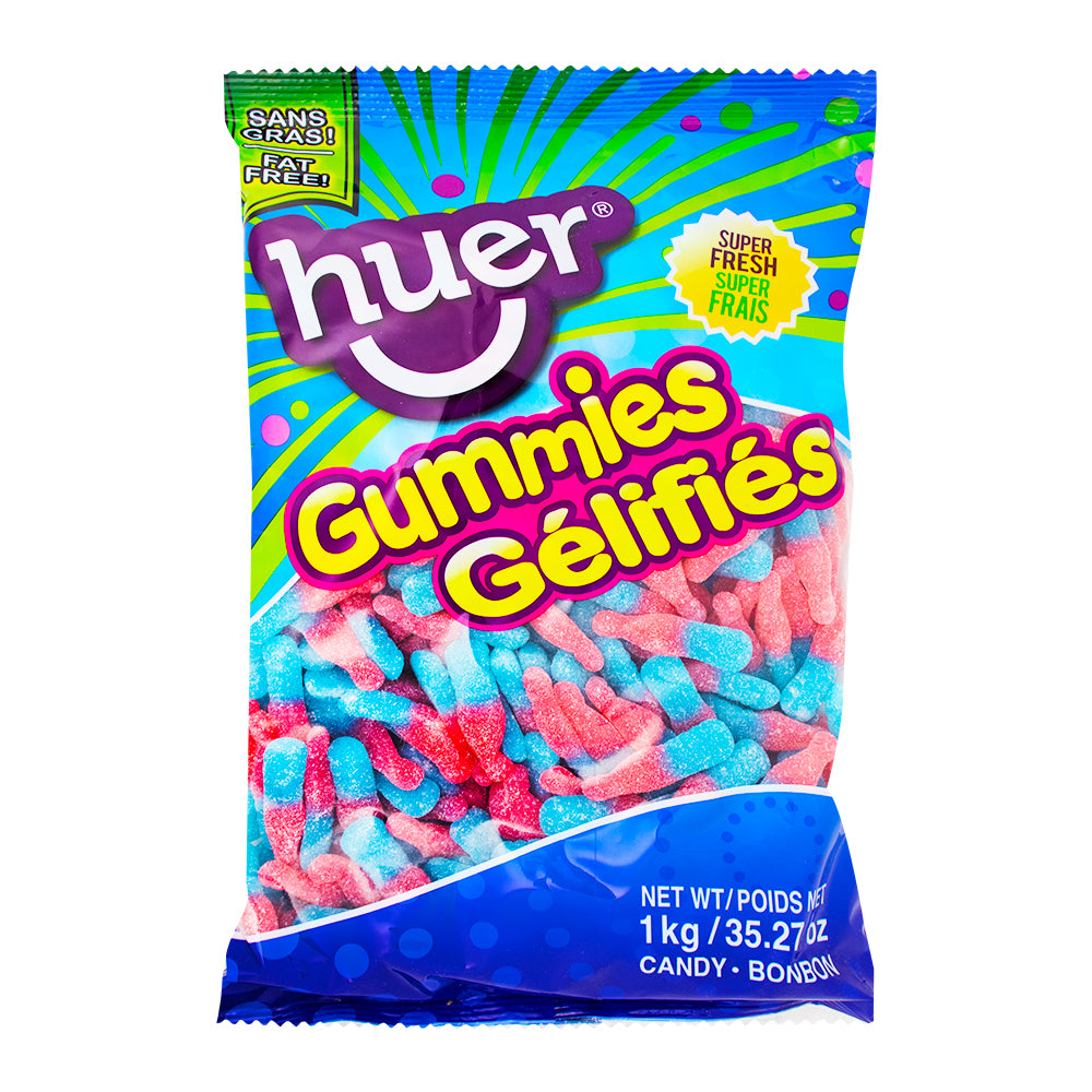 Huer Sour Bubble Gum Bottles Gummies | Candy District