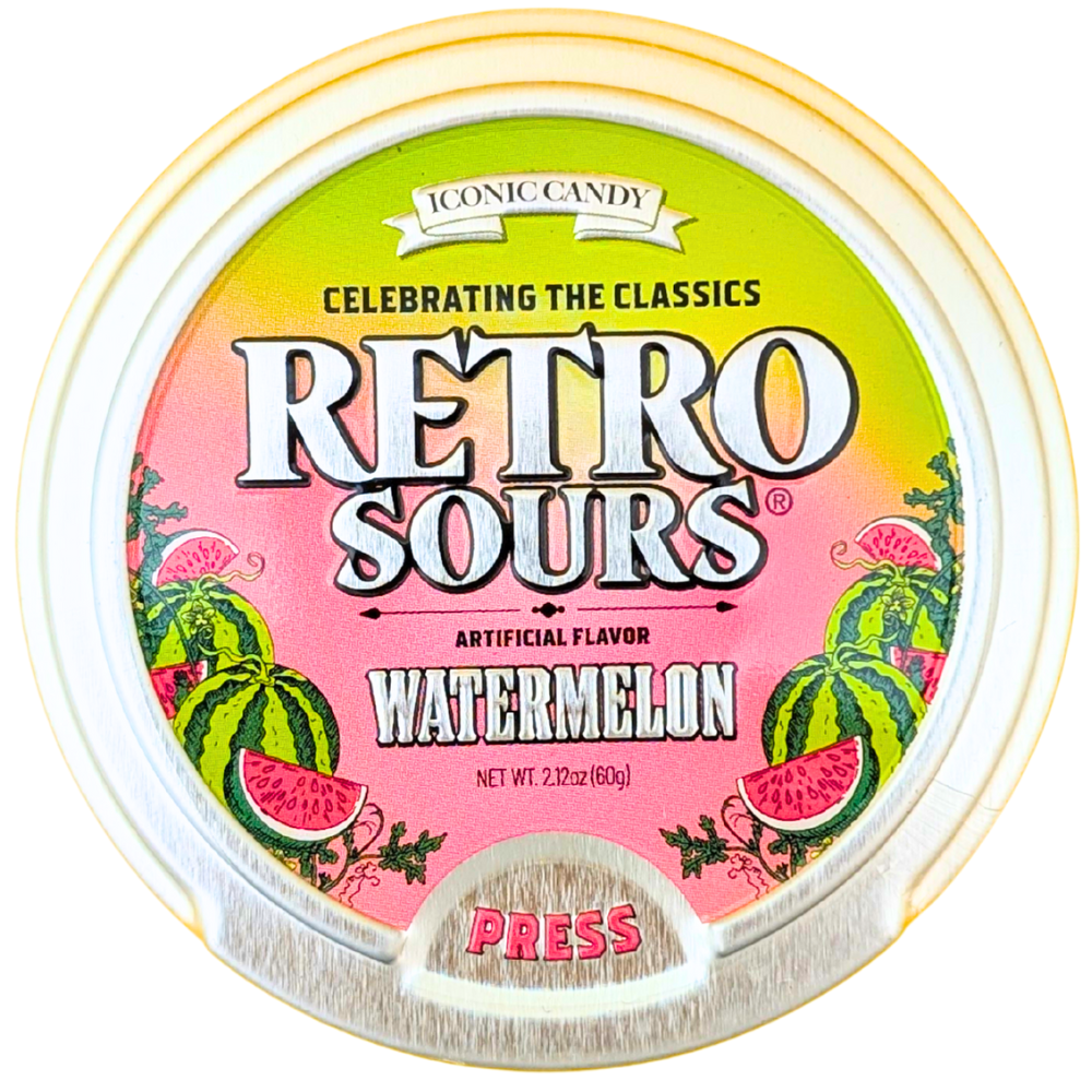 Iconic Retro Sours Watermelon - 2.12oz | Candy District
