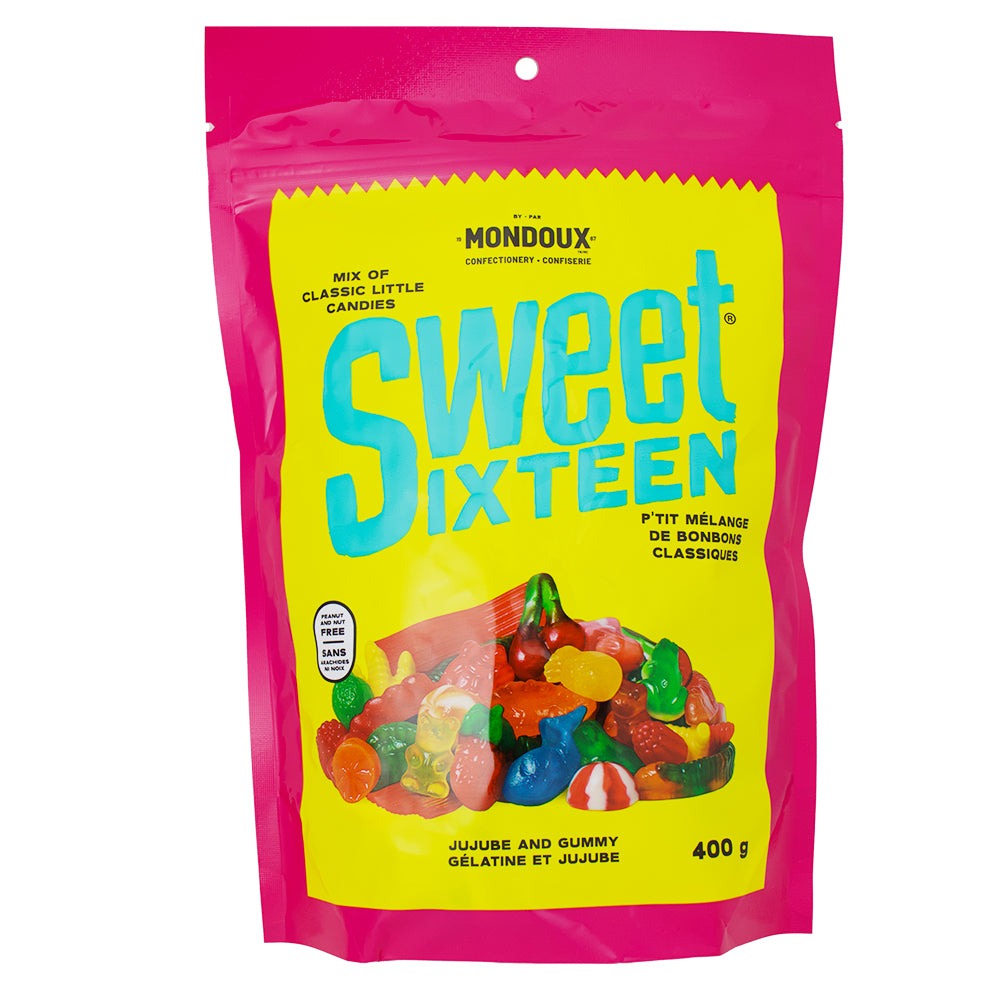 Sweet Sixteen Jujube & Gummy 400g - 6 Pack | Candy District