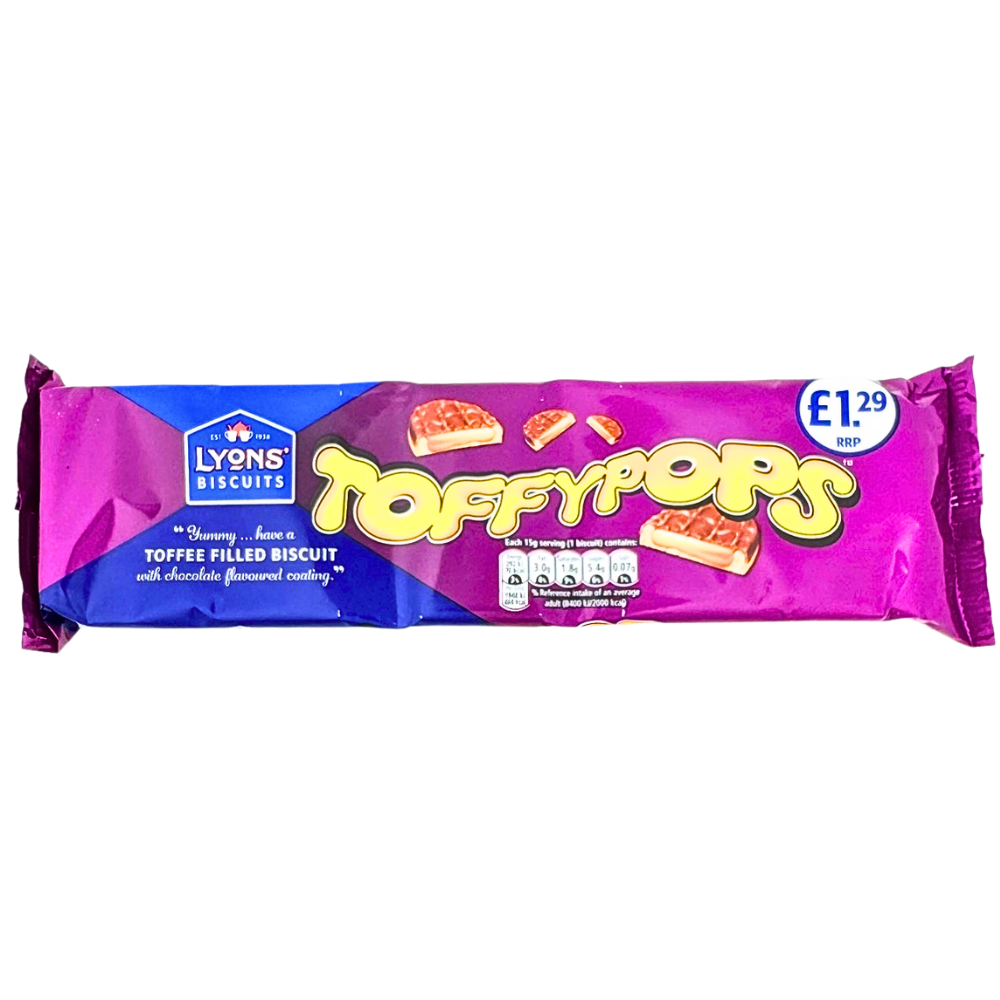Lyon's Toffypops (UK) - 120g | Candy District