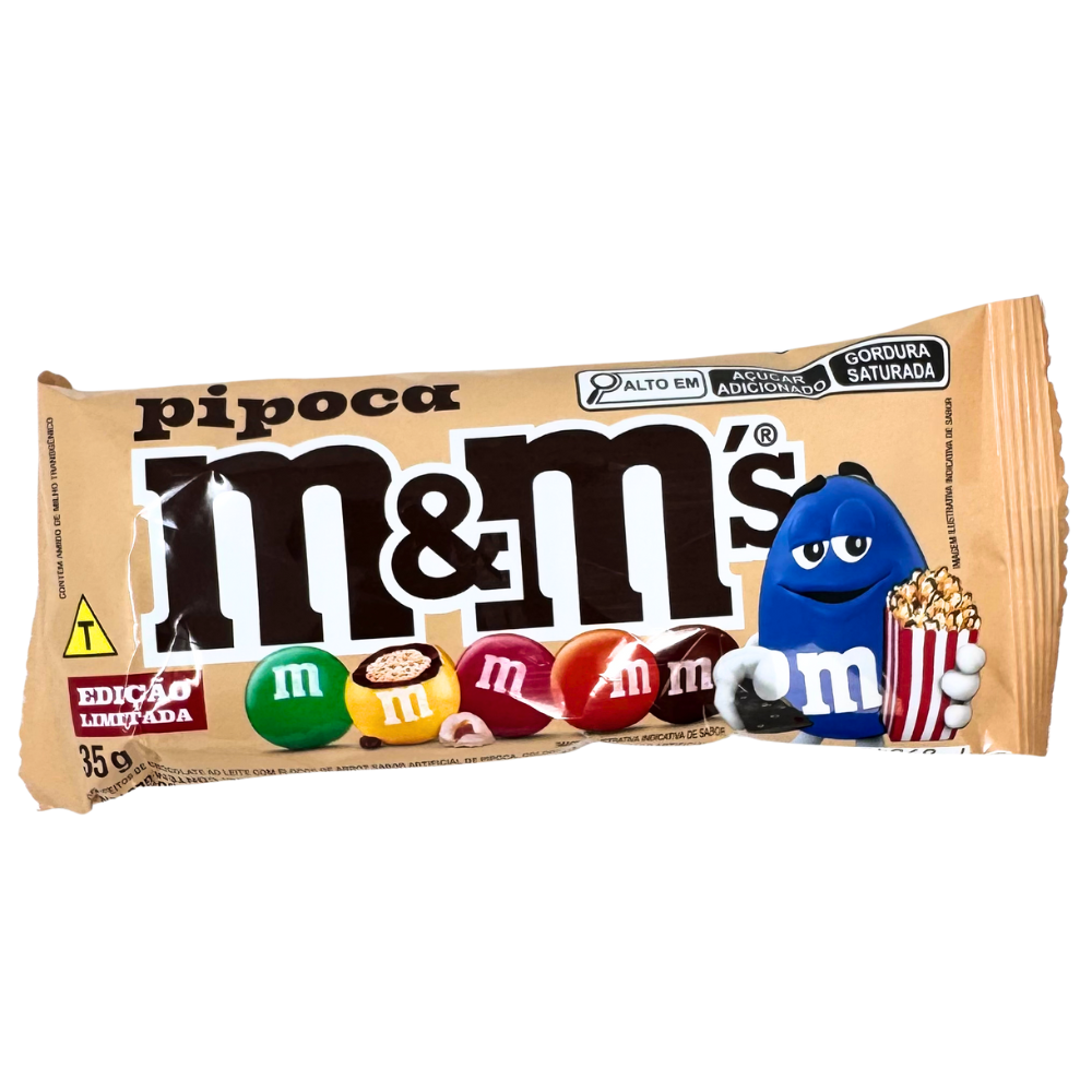 M&M's Pipoca - Popcorn (Brazil) - 35g | Candy District