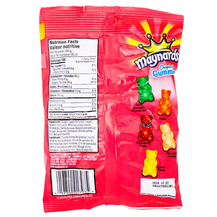 Maynards Original Gummies - 150g 12CT | Candy District