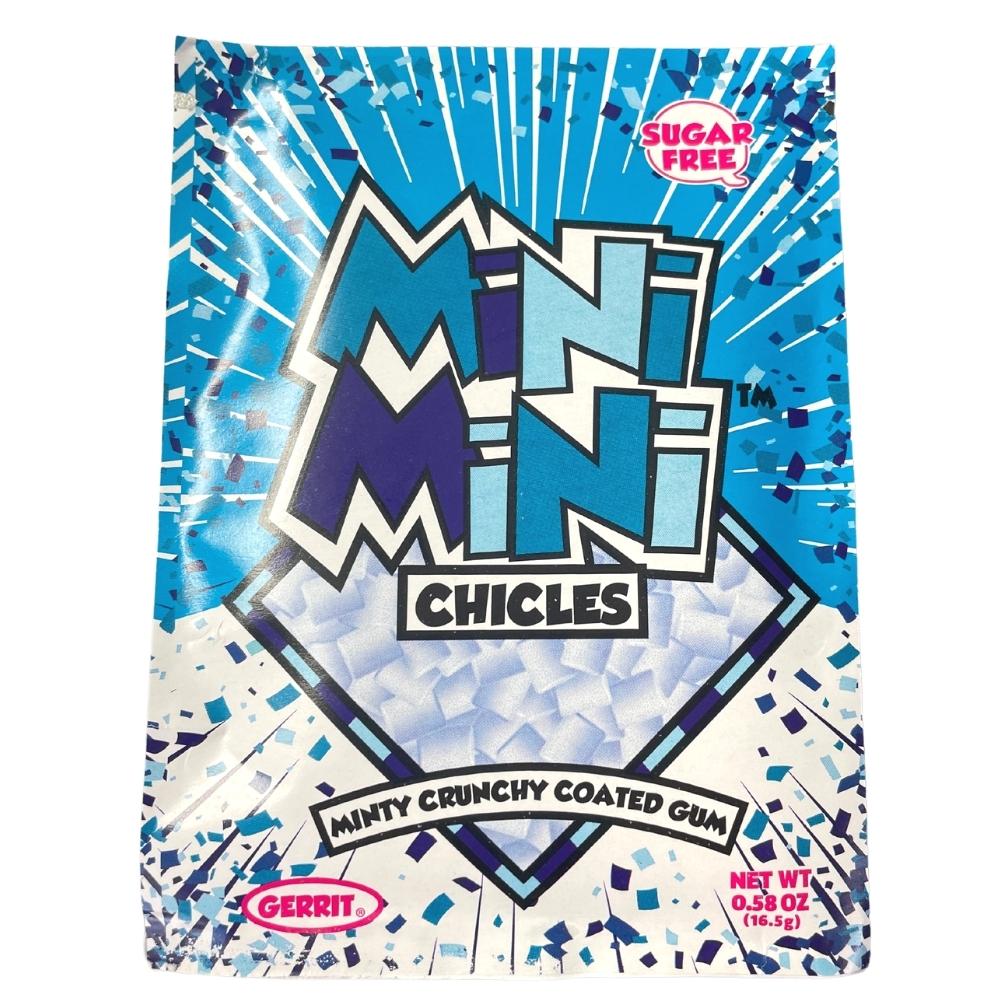 Mini Mini Chicles Sugar Free Peppermint Gum 0.58oz - 20 Pack | Candy ...