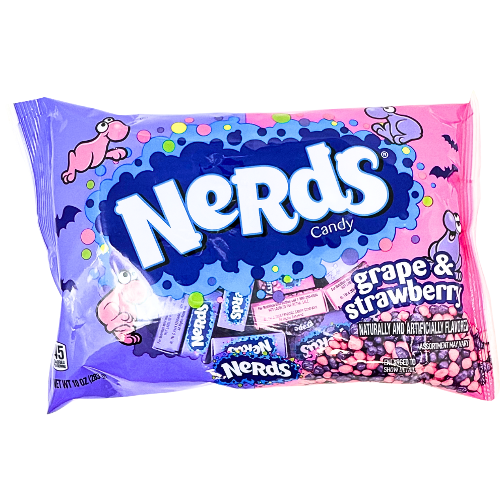 Nerds Grape & Strawberry Fun Size - 10oz | Candy District