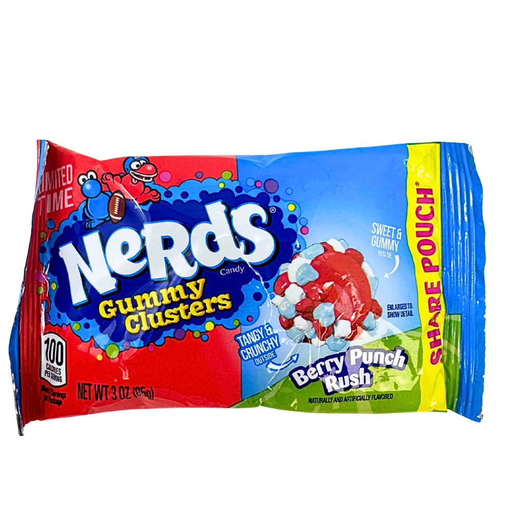 Nerds Gummy Clusters Berry Punch Rush - 3oz | Candy District