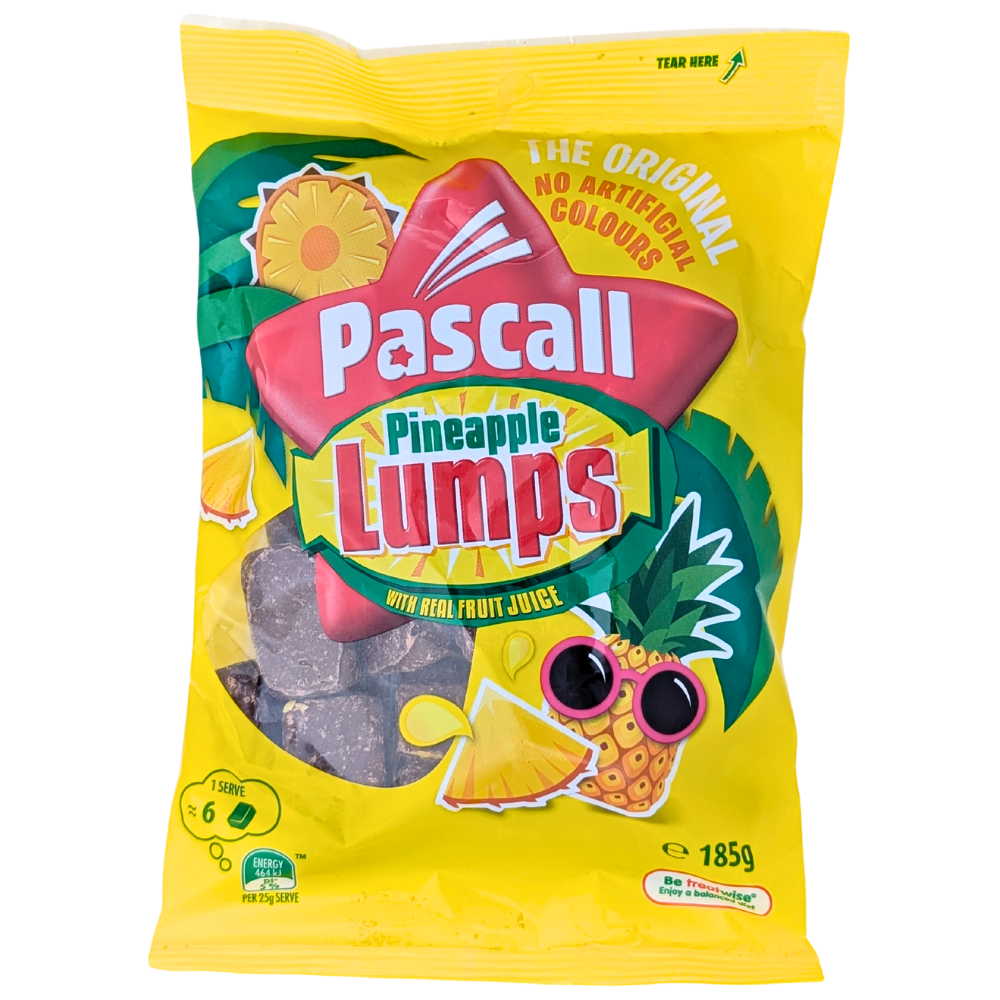 Pascall Pineapple Lumps (Australia) - 185g | Candy District