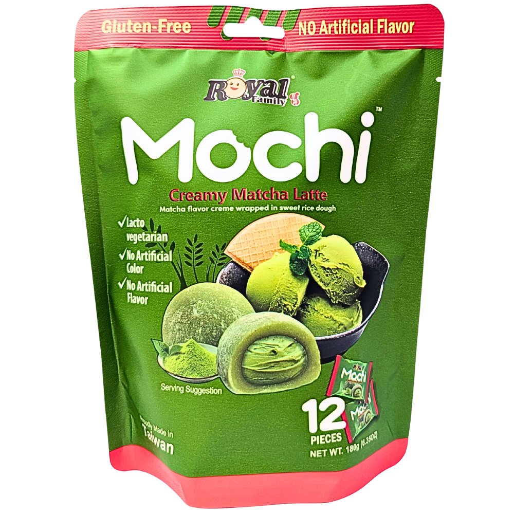 Royal Family Mochi Creamy Matcha Latte - 180g | iwholesale Candy ...