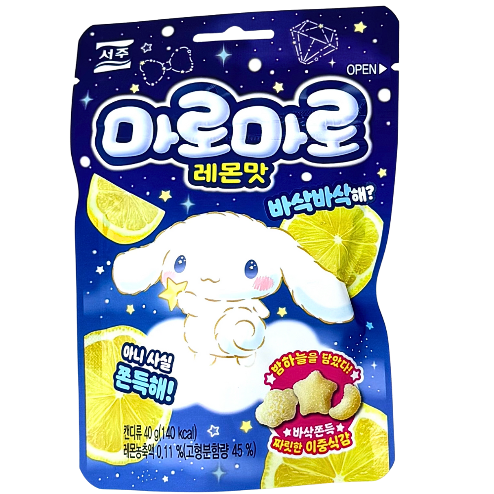 Seoju Cinnamoroll Maromaro Lemon Flavor Jelly (Korea) - 40g | Candy ...