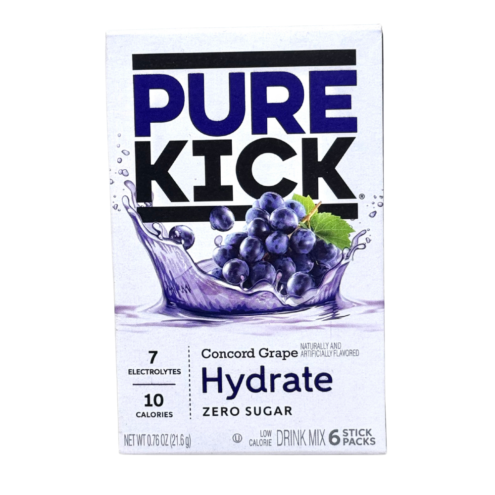 Singles To Go Pure Kick Energy Concord Grape | Candy District