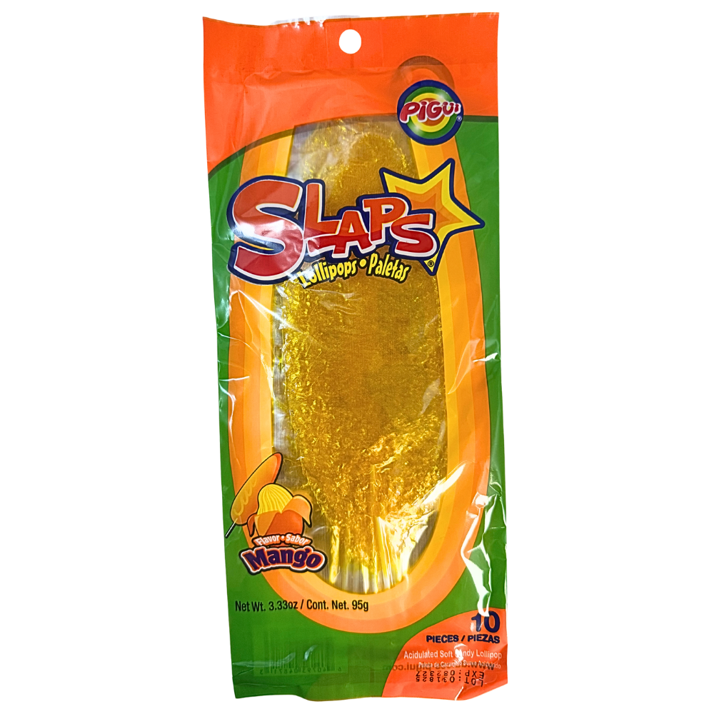Slaps Mango Lollipops - 95g | Candy District