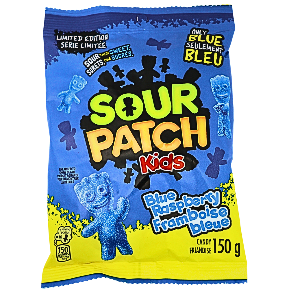 Sour Patch Kids Blue Raspberry - 150g | Candy District