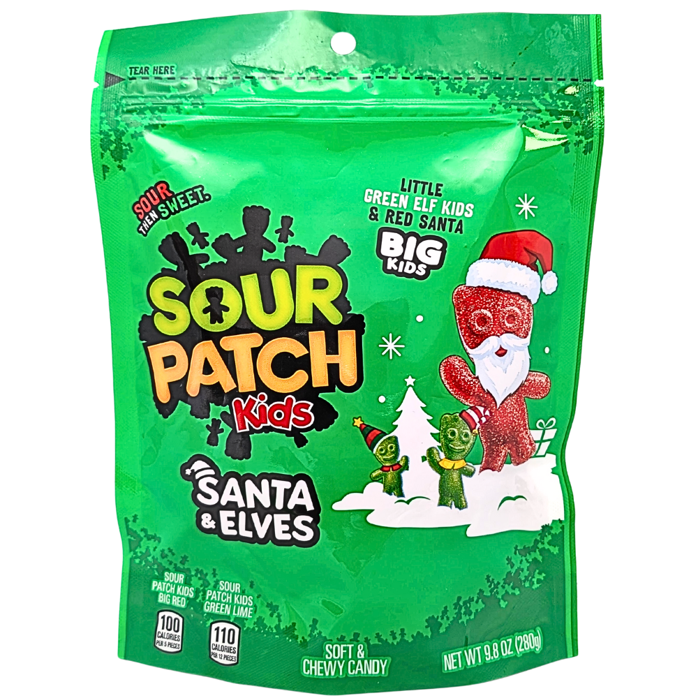 Sour Patch Kids Santa & Elves - 9.8oz | Candy District