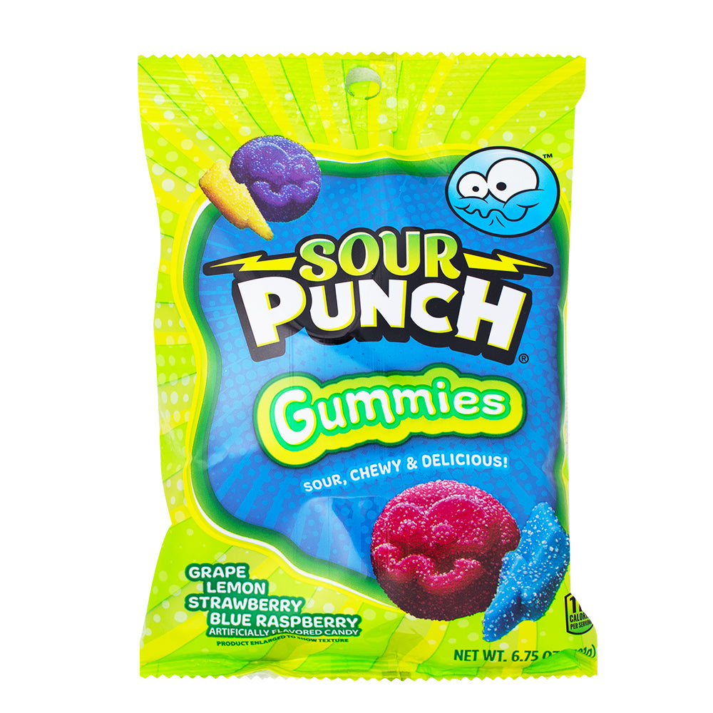 Sour Punch Gummies 191g - 8 Pack | Candy District