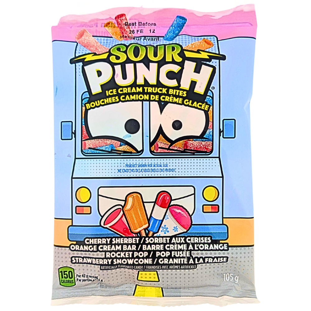 Sour Punch Ice Cream Truck Bites - 105g | Candy District